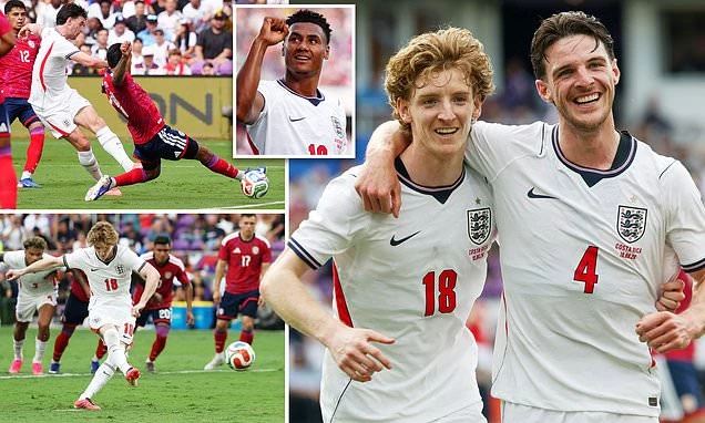 England 3-0 Costa Rica: Thomas Tuchel's Three Lions pass final World ...